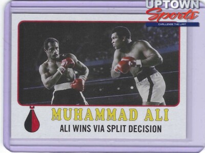 2021 Topps Muhammad Ali People’s Champ -card #40 Ali Wins Split ...