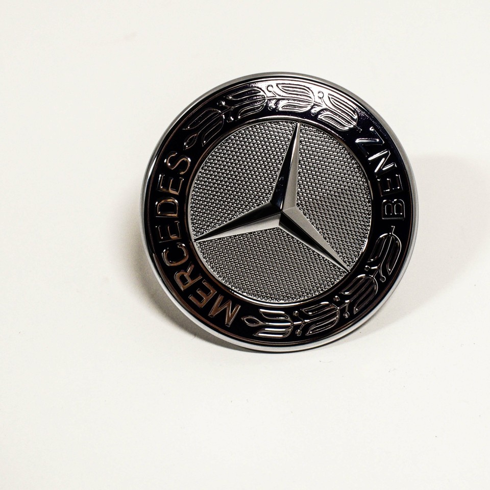 NEW MERCEDES BENZ W212/203/205 FLAT BONNET STAR BADGE EMBLEM ...