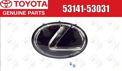 Lexus OEM EMBLEM, RADIATOR GRILLE & SCREW Set of 2 53141-53031 | eBay