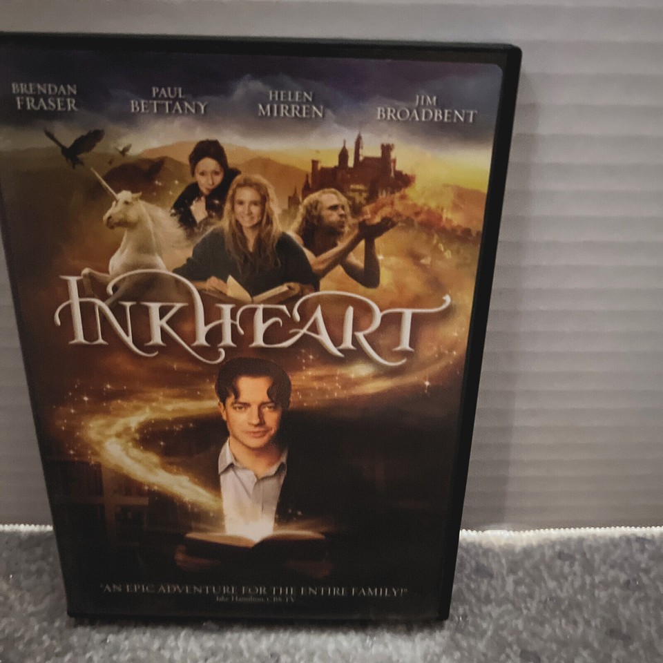 Inkheart DVD THE INKHEART MOVIE Brendan Fraser DVD | eBay