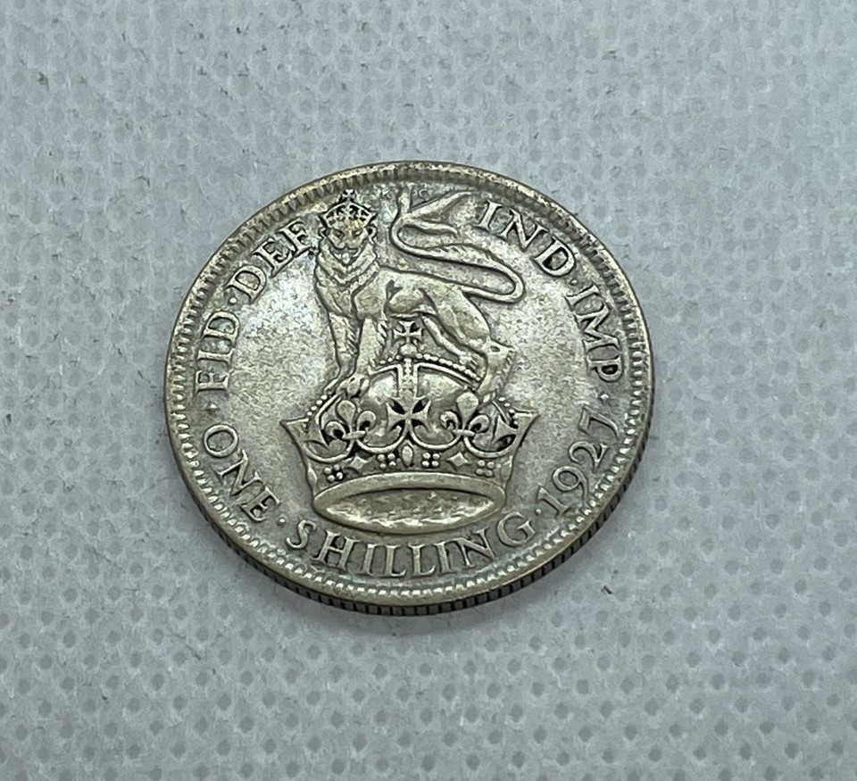 1927 One Shilling – George V – Scarcer Date – Silver British Coin | eBay UK