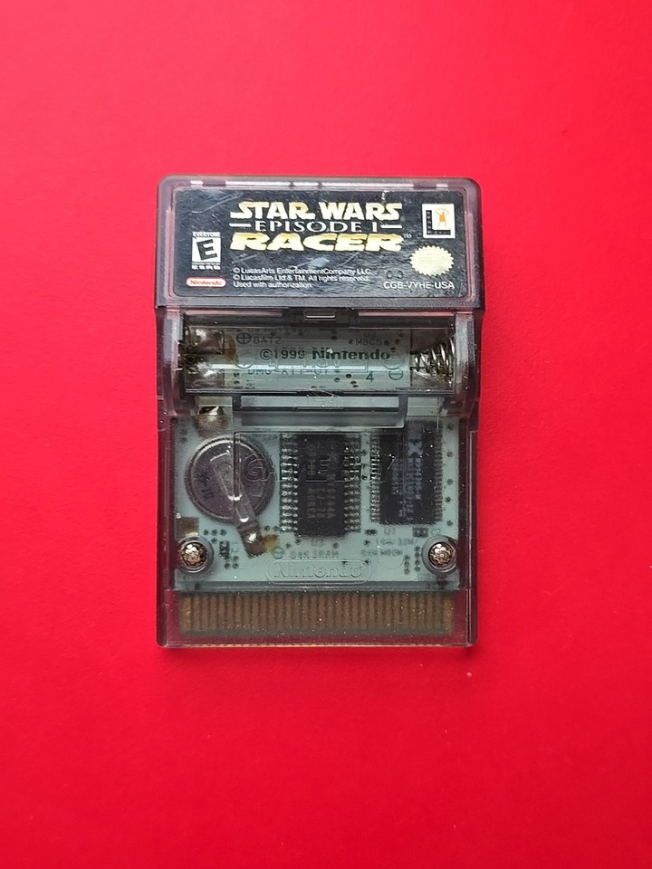 Game Boy Color Nintendo GBC Lot 4 Rumble Games Star Wars Boxing More No ...