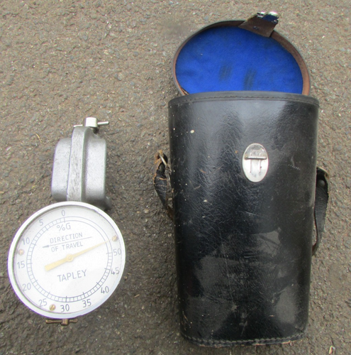 Vintage TAPLEY Meter Direction of Travel Meter on Clamp In Case | eBay UK