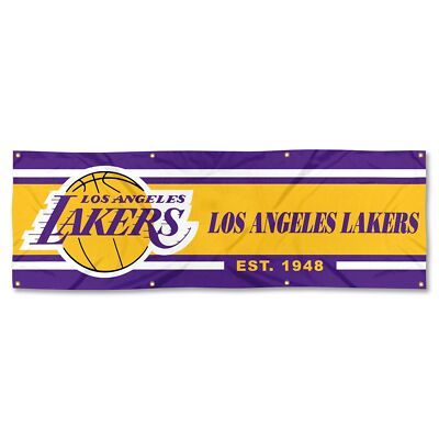 Los Angeles Lakers Large 6 Foot Banner | eBay