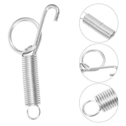 10PCS Door Spring Latches Hooks Tension Snap Hook Cage Accessories | eBay