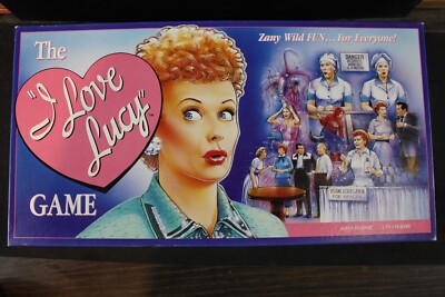 Vintage Board Game - I Love Lucy Game - 1997 - Talcor, Inc - Complete ...