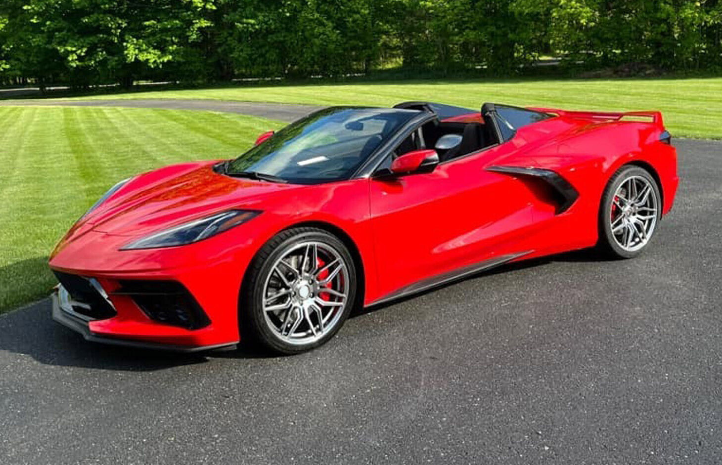 19" 20" MRR m024 Wheels for Chevrolet Corvette C8 m 024 Vette Rims | eBay