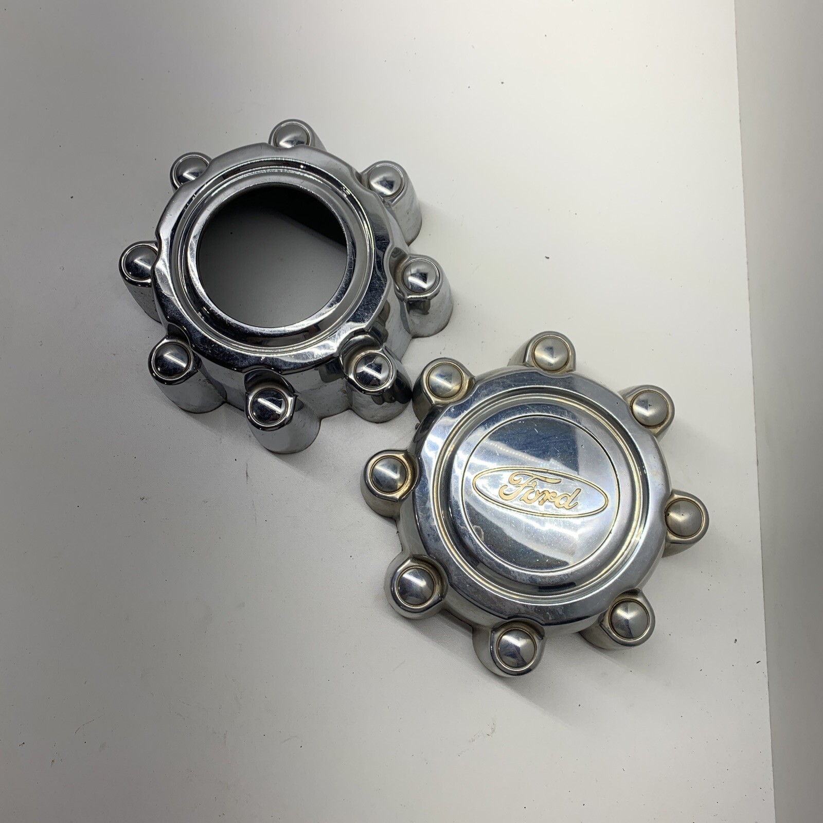 Ford Excursion F250 F350 1999-2005 Center Caps Set Of 2 #1C34-1A096-CB ...