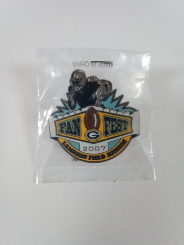 Green Bay Packers Lapel Pin NFL Fan Fest 2007 Lambeau Field | eBay
