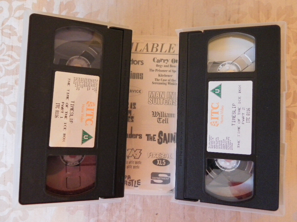 TimeSlip Time of the ice box Sci - fi Futuristic ITC TV Series VHS ...