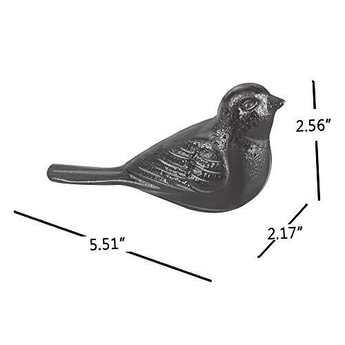 Cast Iron Decorative Bird Door Stop Heavy Duty Door Stopper Door Stop ...
