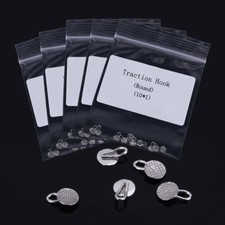 500 Pcs Dental Caplin Hooks 3mm Diameter Round Orthodontic Traction ...