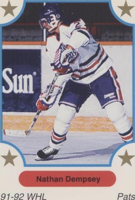 1991-92 7th Inning Sketch WHL - Nathan Dempsey #221 (RC) for sale ...