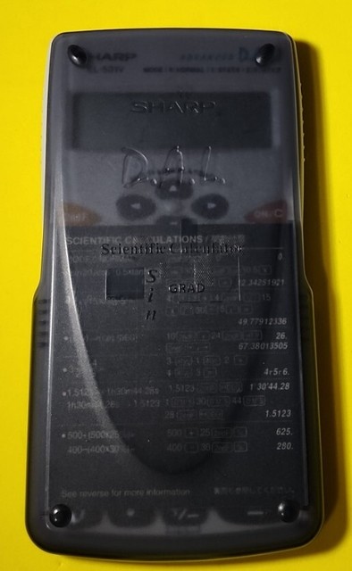 Sharp EL-531VB Scientific Calculator for sale online | eBay