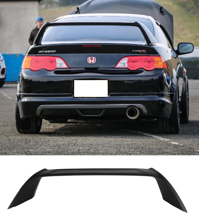 For 02-06 Acura RSX DC5 Type R TR T-R ABS Primer Black Rear Trunk ...