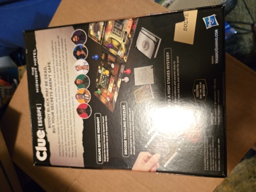 Clue Escape - The Midnight Hotel Board Game Hasbro | eBay