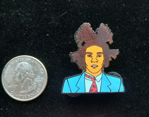 Jean-Michel BASQUIAT Neo Expressionism Artist NYC Custom ENAMEL PIN ART ...