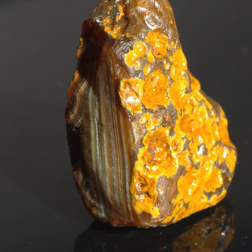 Amazing Water Level Lake Superior Agate W Limonite Stain - Rough | eBay