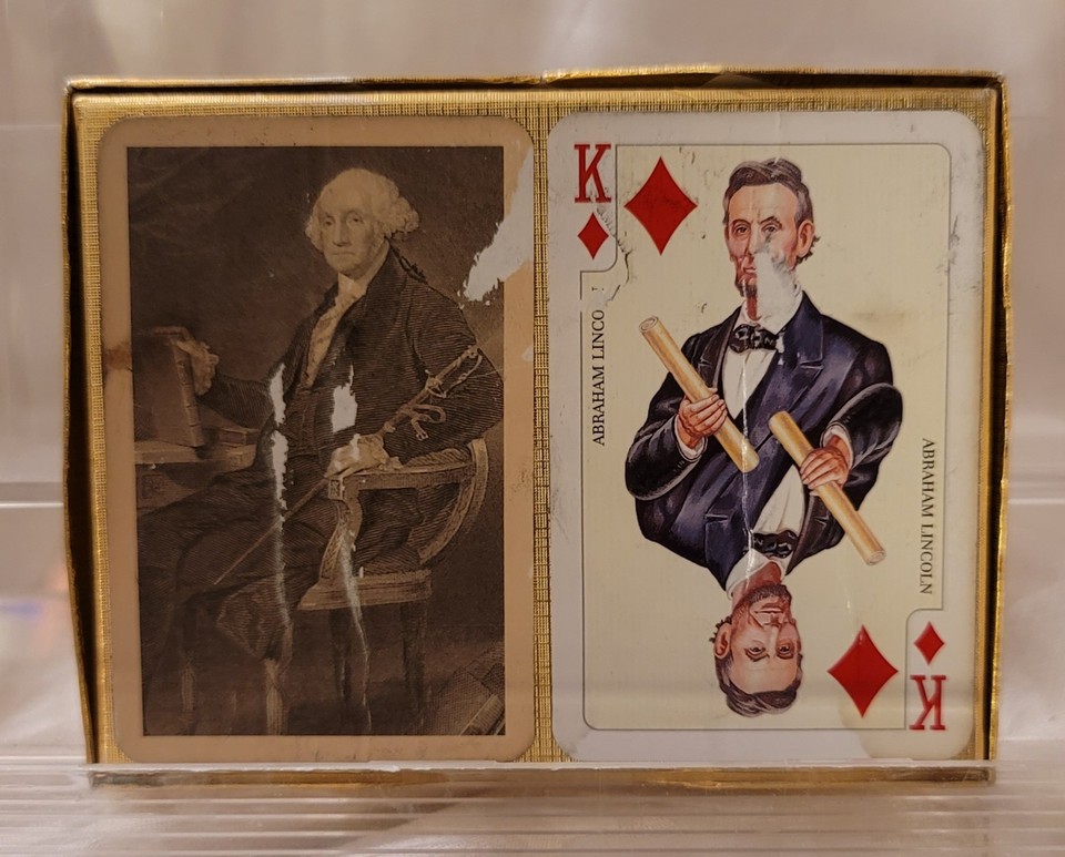 Glorious America Piatnik Playing Cards Vienna Austria No. 2174 Open Box ...