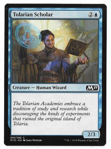 MTG Tolarian Scholar Core Set 2019 (M19) Common Magic Card #080/280 Unplayed | eBay