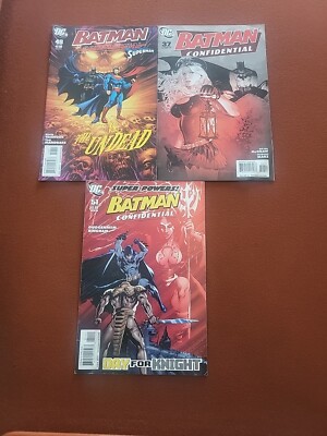 DC Comics Batman Confidential Comic Book Lot of 7 Issues | eBay