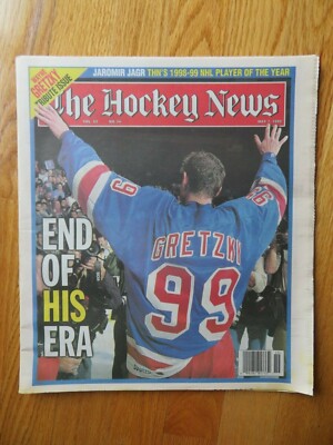 THE HOCKEY NEWS May 7, 1999 Newspaper WAYNE GRETZKY New York Rangers ...