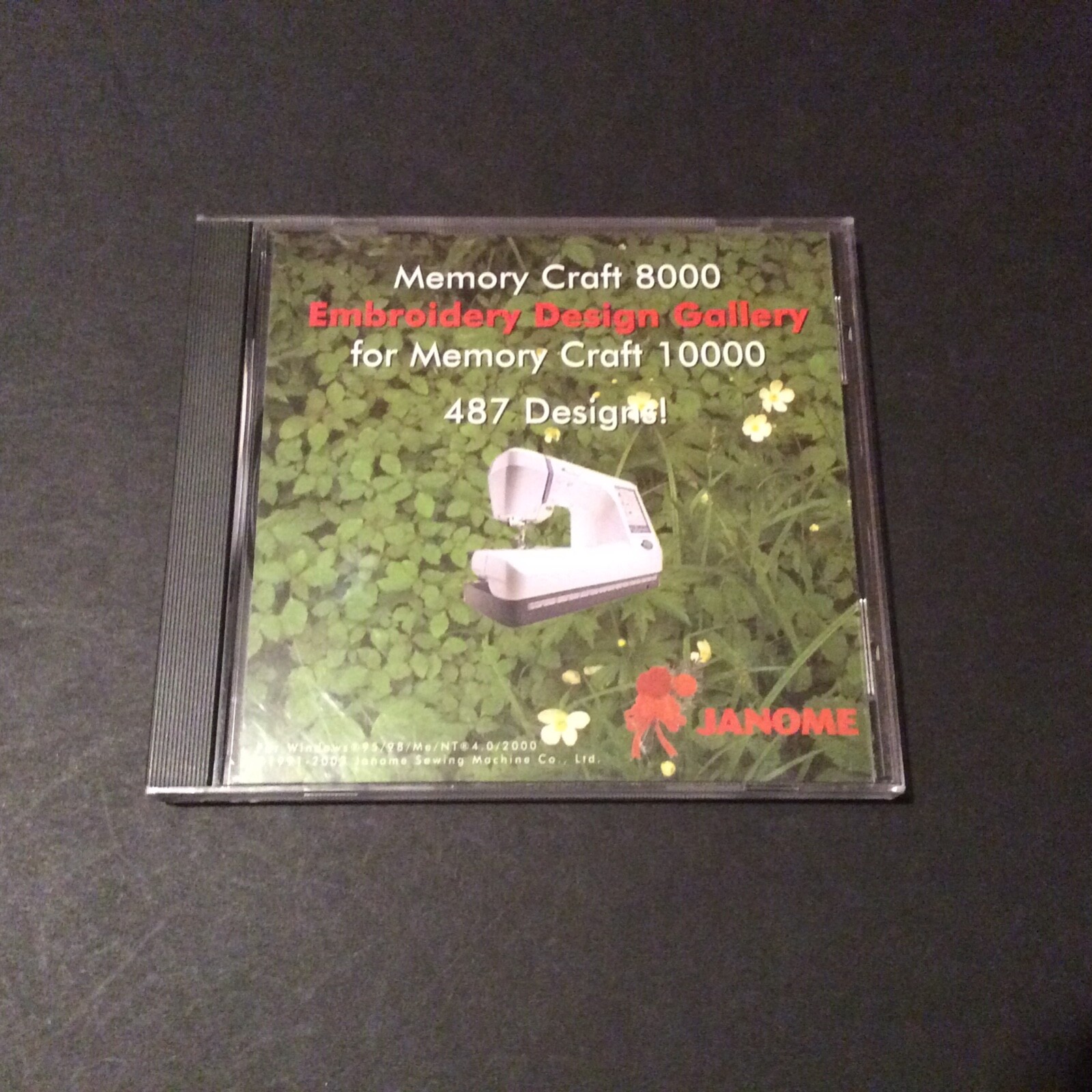 **Janome Embroidery Design Gallery Memory Craft 10000 CD | eBay