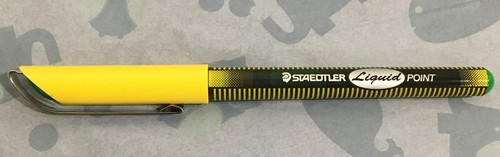 Staedtler Liquid Point Pen-Needle Point/GREEN Ink, #415-5 31901918323| eBay