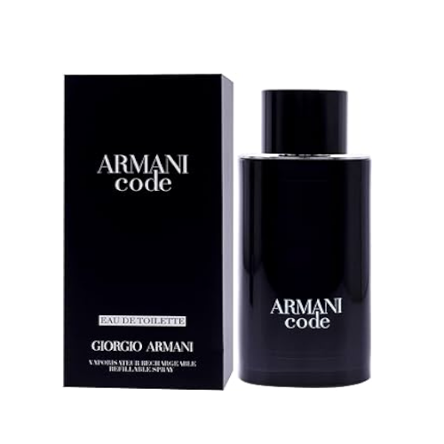 Armani Code by Giorgio Armani 2.5 oz EDT Refillable Cologne for Men New ...