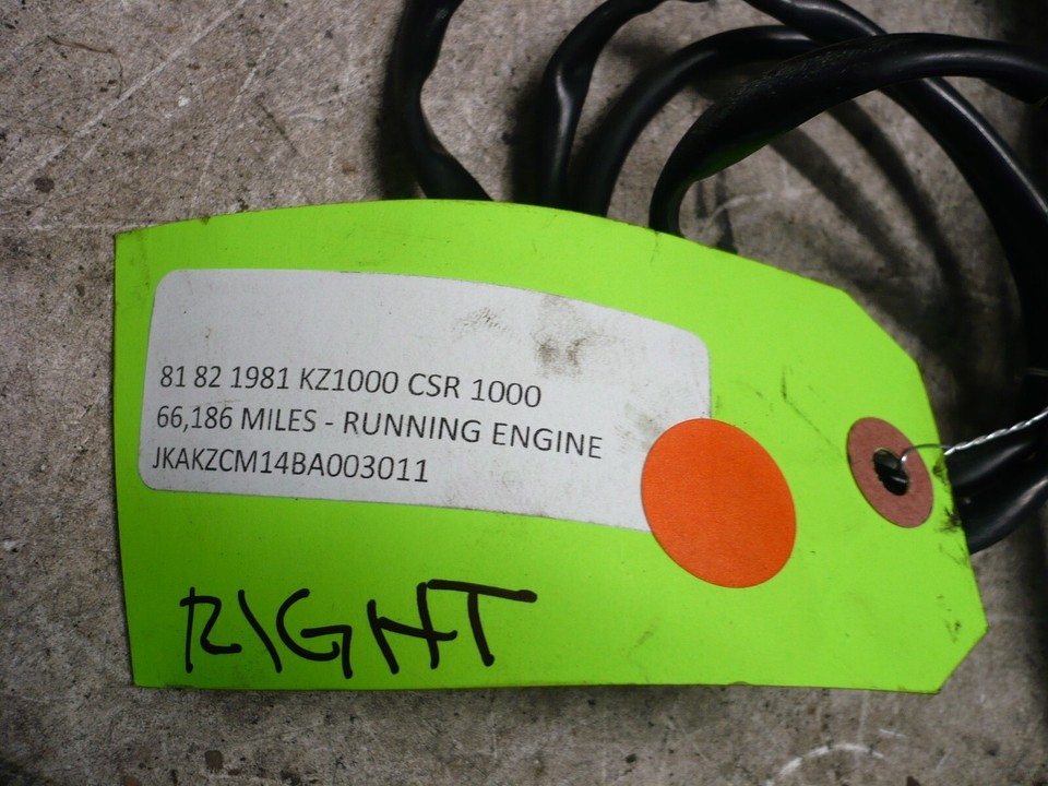 KAWASAKI 81-82 1981 KZ1000 CSR 1000 FRONT BRAKE MASTER CYLINDER OEM ...