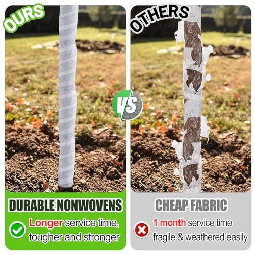 100Ft Tree Protector Wrap Breathable Tree Trunk Protector Cover From ...