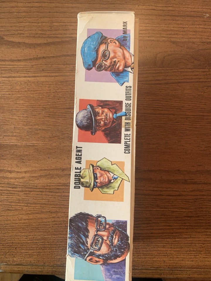 1960'S MIKE HAZARD DOUBLE AGENT NICE IN BOX W/ Accessories By Marx Toys ...