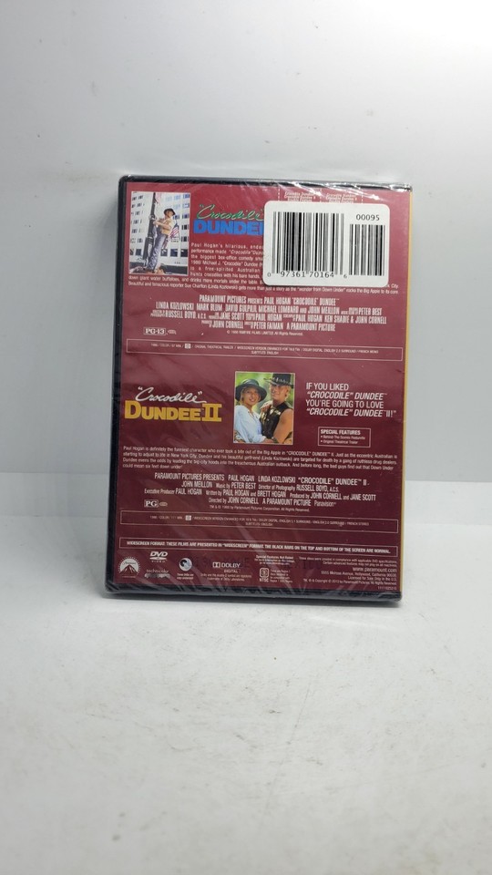 Crocodile Dundee/Crocodile Dundee II (DVD, 2013, 2-Disc Set) New | eBay