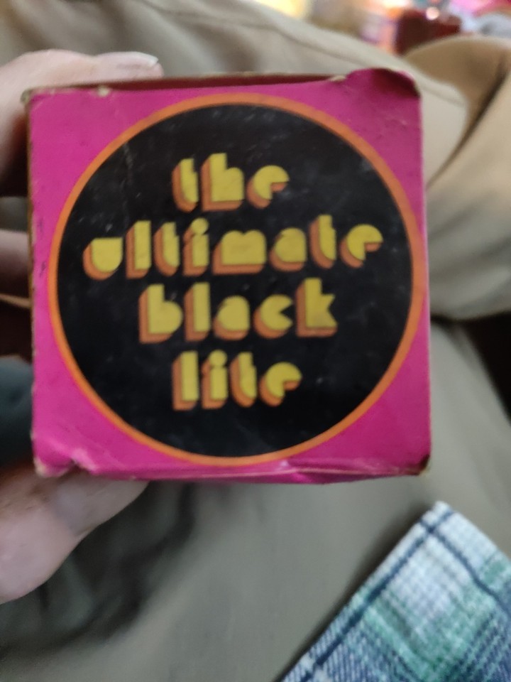 Vintage High Lite The Ultimate Black Lite Bulb 75W Madco Imports Made ...