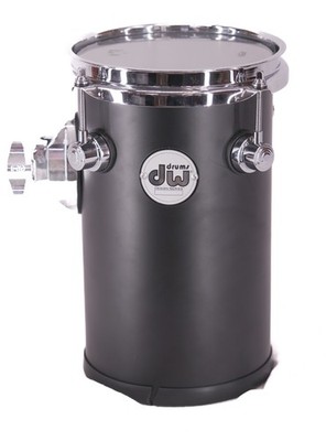 DW Design Series 6x10" Rata Tom – Satin Black – Used – No Mount – Free ...