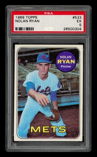 1969 Topps Set-Break #533 Nolan Ryan PSA 5 EX | eBay