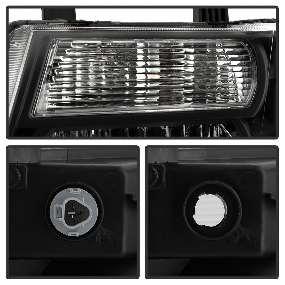 Black For 2008-2012 Pathfinder Headlights Headlamps Aftermarket 08-12 ...