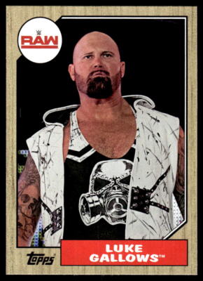 2017 Topps Heritage WWE Luke Gallows #28 | eBay