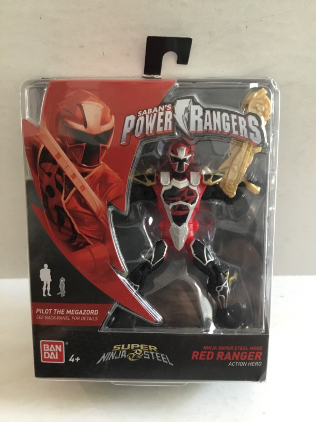 Power Rangers Super Ninja Steel Evil Red Ranger | eBay