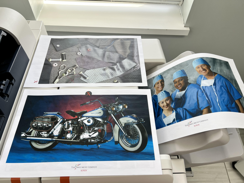 Xerox PrimeLink C9070 w/ BR Booklet Maker and Fiery 75ppm Max 350gsm ...