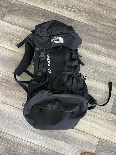 The North Face Terra 45 black gray Hiking Backpack | eBay