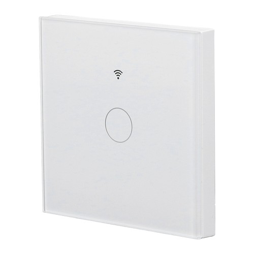 Smart Touch Switch Wall Panel RF Remote Control 1 Pole Non Neutral Wire ...