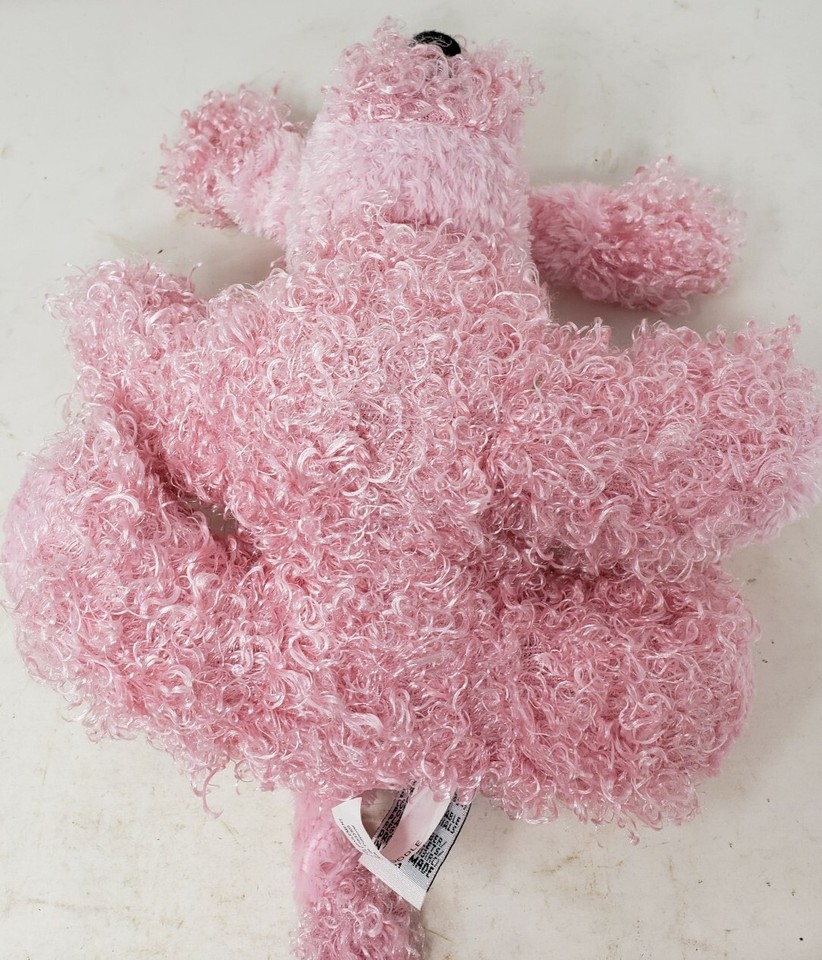 Ganz Webkinz Pink Poodle HM107 Plush Stuffed Animal Toy Dog Puppy No ...