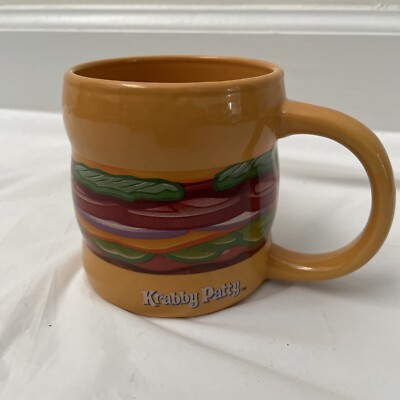 SpongeBob SquarePants Krabby Patty Coffee Mug Tea Cup 2021 Viacom ...