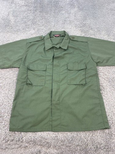 TRU-SPEC Shirt Mens Large Army Green Tactical Gear Uniform Military ...