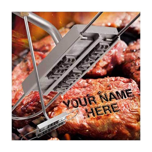 Custom BBQ Branding Iron - Set Of 55 Letters | Stamps Garden Brand Meat ...