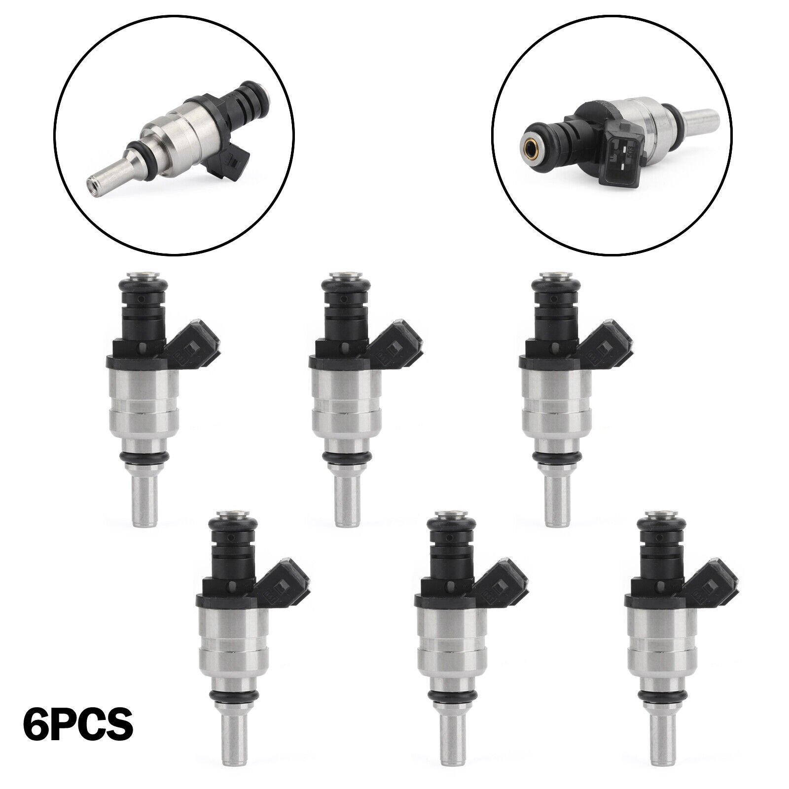 6x New Fuel Injectors For 2001-05 BMW 525i 325xi 325i 320i 325Ci 3.0L ...