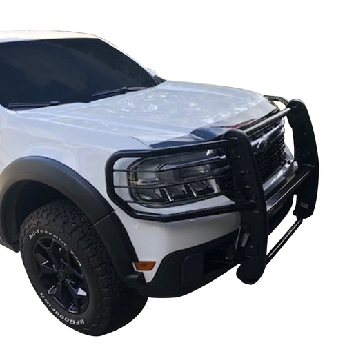 Black Horse Front Grille Guard Brush Guard Modular Black fit 22-25 Ford ...