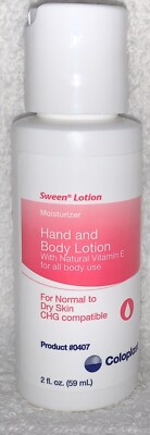 Coloplast Sween HAND and BODY LOTION Normal Dry Skin Moisturizer 2 oz ...