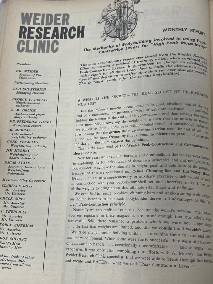 MUSCLE POWER bodybuilding magazine GEORGE EIFERMAN 4-63 (UK) | eBay
